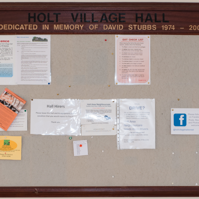 Floor Plan – Holt Village Hall